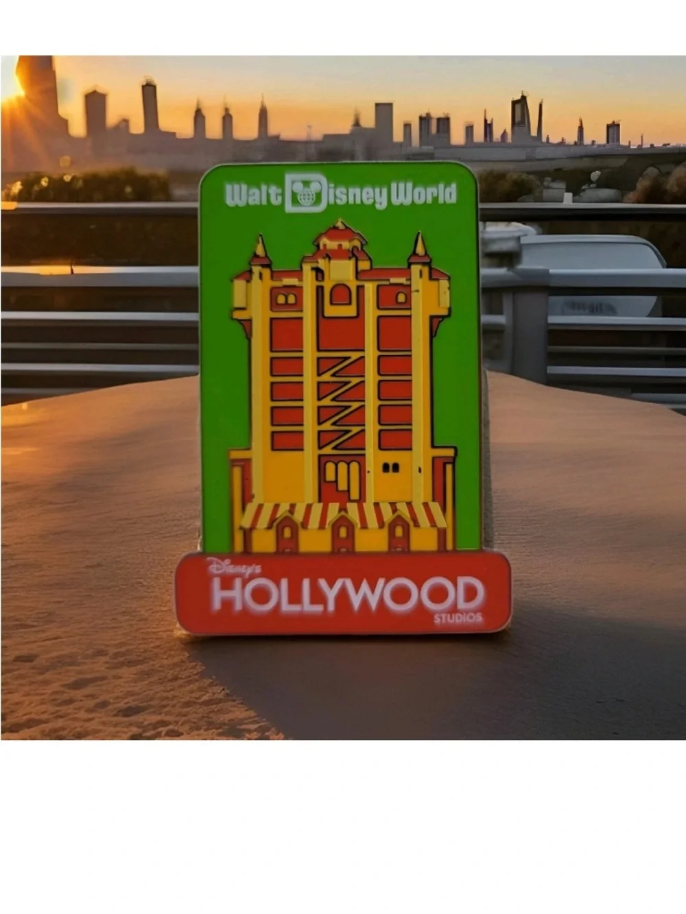 Disney | Jewelry | Disney Wdw Pin 225 Parks Icons Tower Of Terror ...